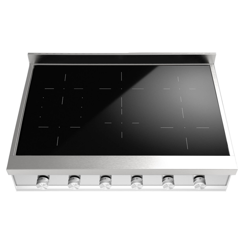 ILVE UHCPI366SS Professional Plus II 36 inch Built-In Induction Rangetop, in Stainless Steel ...